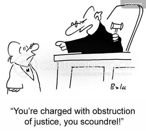 Obstruction Of Justice Cartoons and Comics - funny pictures from ...