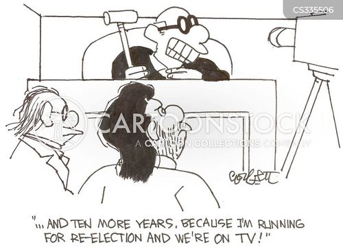 Public Judge Cartoons and Comics - funny pictures from CartoonStock