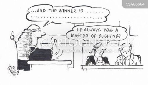 Building Suspense Cartoons and Comics - funny pictures from CartoonStock