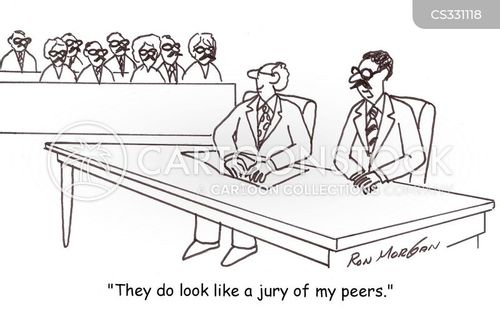 Jury Of Peers Cartoons and Comics - funny pictures from CartoonStock