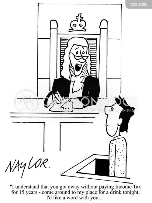 Courtroom Avoidance Cartoons and Comics - funny pictures from CartoonStock