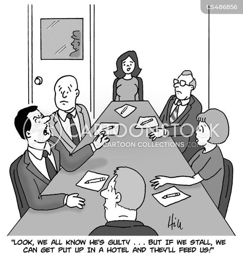 Deliberation Cartoons and Comics - funny pictures from CartoonStock