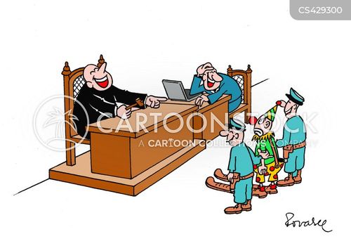 Courtroom Circus Cartoons and Comics - funny pictures from CartoonStock