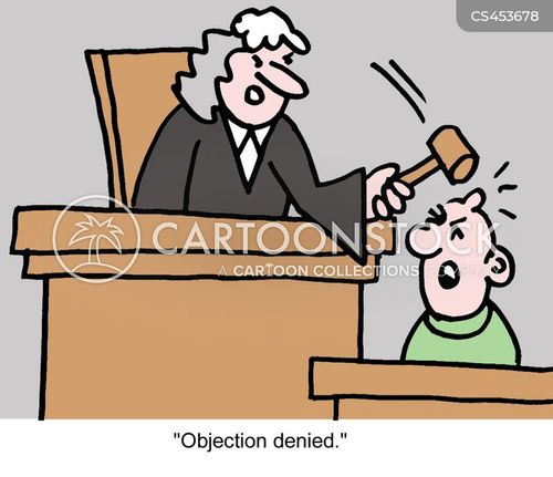 Objections Cartoons and Comics - funny pictures from CartoonStock