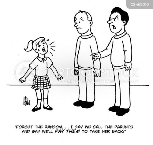 Ransom Demand Cartoons and Comics - funny pictures from CartoonStock