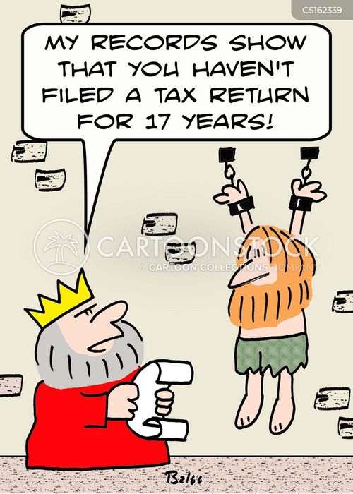 Chained Cartoons and Comics - funny pictures from CartoonStock