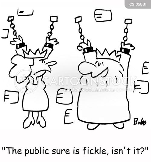 Fickleness Cartoons and Comics - funny pictures from CartoonStock