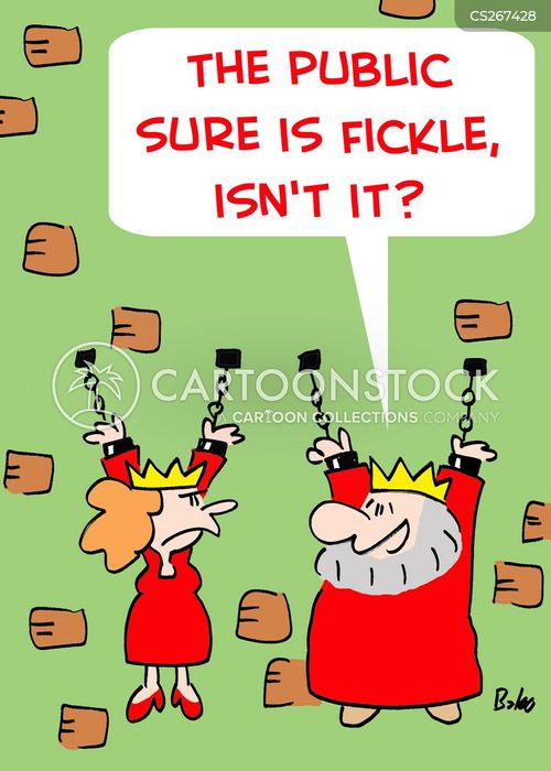 Fickleness Cartoons and Comics - funny pictures from CartoonStock