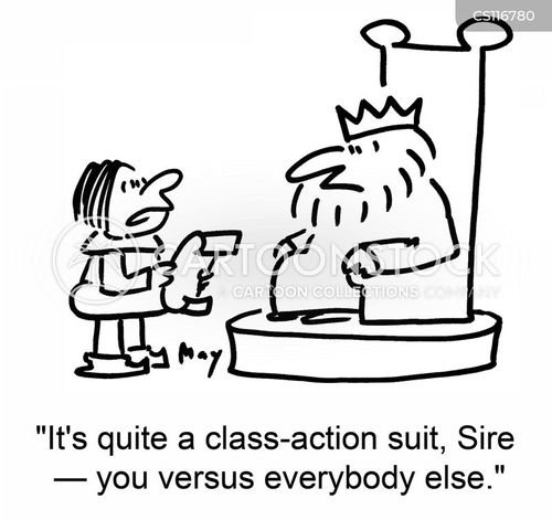 Class Action Cartoons and Comics - funny pictures from CartoonStock