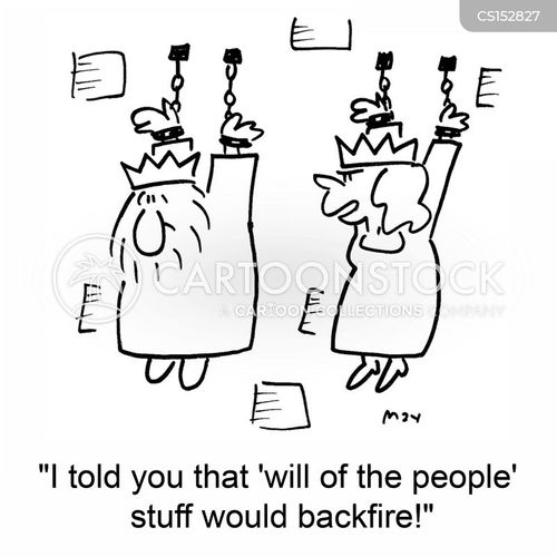 Backfire Cartoons and Comics - funny pictures from CartoonStock