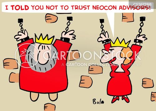 Neoconservative Cartoons and Comics - funny pictures from CartoonStock