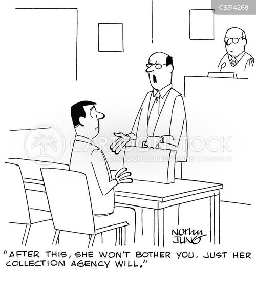 Collection Agency Cartoons and Comics - funny pictures from CartoonStock