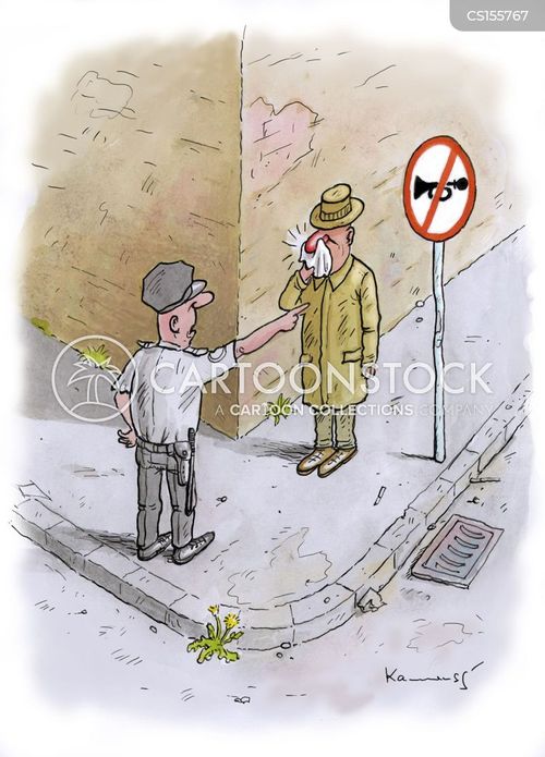 Police Reprimand Cartoons and Comics - funny pictures from CartoonStock