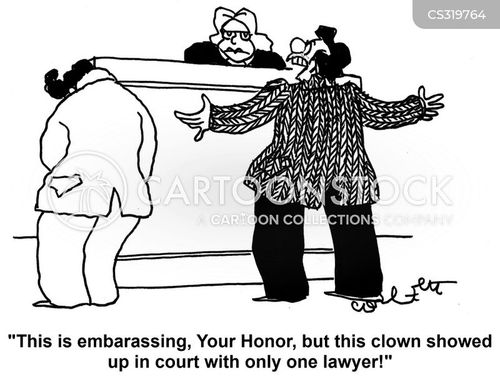 Defence Counsels Cartoons and Comics - funny pictures from CartoonStock