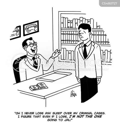Criminal Case Cartoons and Comics - funny pictures from CartoonStock