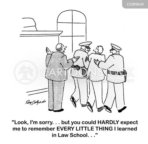 Law School Cartoons and Comics - funny pictures from CartoonStock
