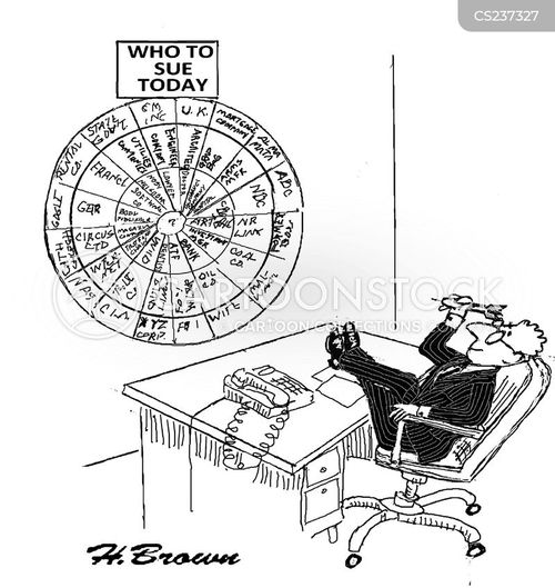 Litigation Society Cartoons and Comics - funny pictures from CartoonStock