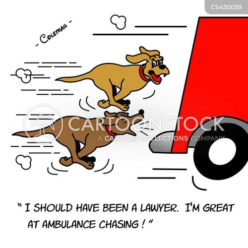 Ambulance Chasing Cartoons and Comics - funny pictures from CartoonStock