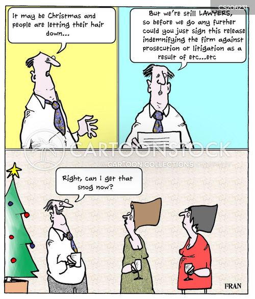 Mistletoe Cartoons and Comics - funny pictures from CartoonStock