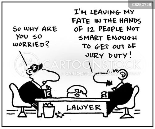 Legal Defence Cartoons and Comics - funny pictures from CartoonStock