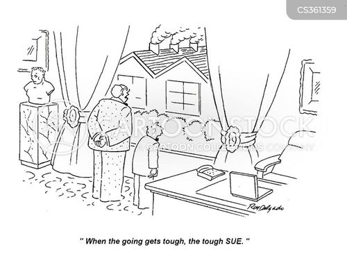 Legal Actions Cartoons and Comics - funny pictures from CartoonStock