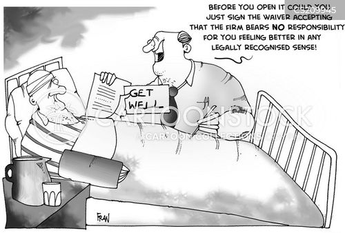 Waiver Cartoons and Comics - funny pictures from CartoonStock