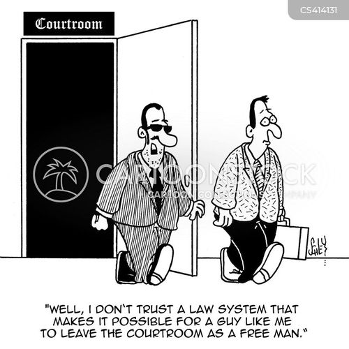 Justice Service Cartoons and Comics - funny pictures from CartoonStock