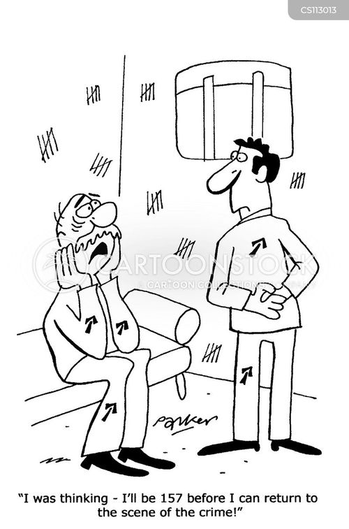 Scene Of The Crime Cartoons and Comics - funny pictures from CartoonStock