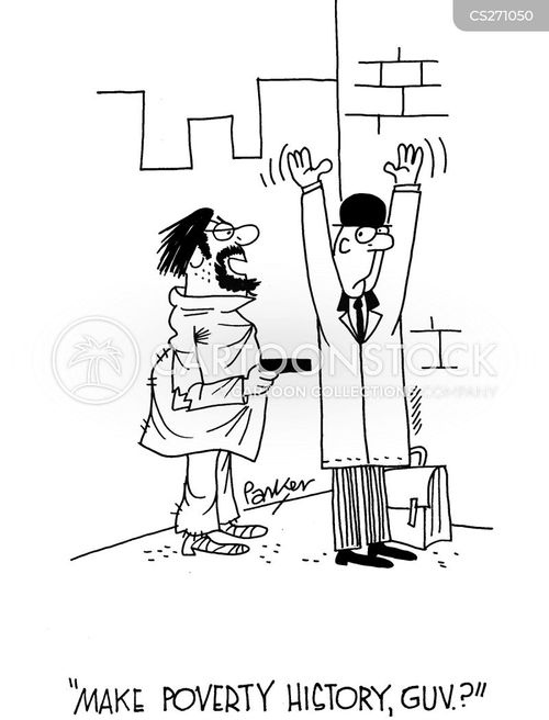 Make Poverty History Cartoons and Comics - funny pictures from CartoonStock