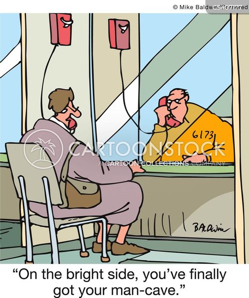 Man Cave Cartoons and Comics - funny pictures from CartoonStock