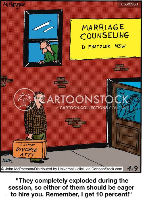Counselled Cartoons and Comics - funny pictures from CartoonStock