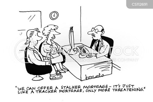 Stalker Cartoons and Comics - funny pictures from CartoonStock