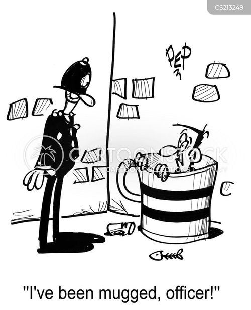 Victims Of Crime Cartoons and Comics - funny pictures from CartoonStock