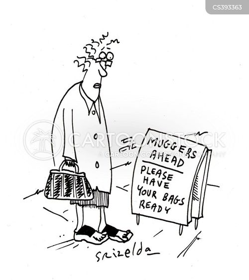 Crime Hotspot Cartoons and Comics - funny pictures from CartoonStock