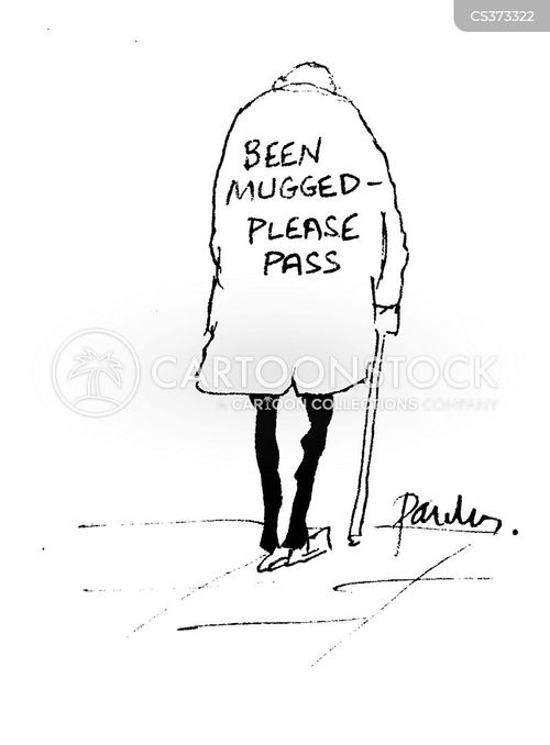 Mugged Cartoons and Comics - funny pictures from CartoonStock