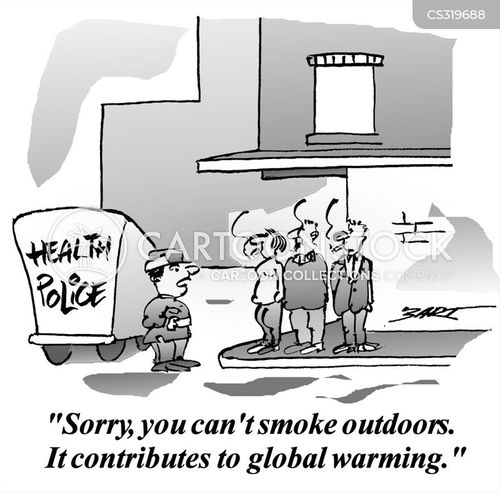 Smoking Break Cartoons and Comics - funny pictures from CartoonStock