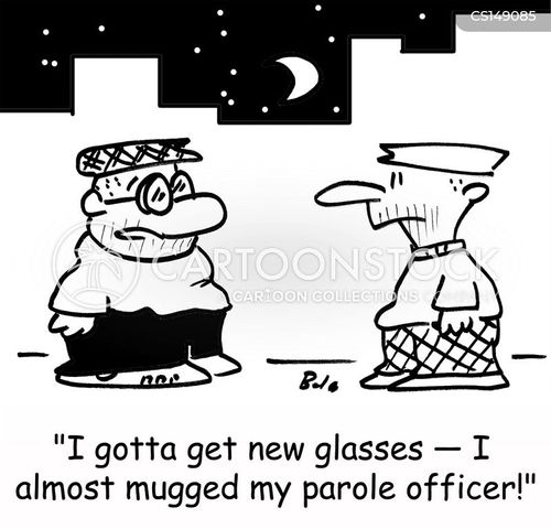 Parole Officer Cartoons and Comics - funny pictures from CartoonStock