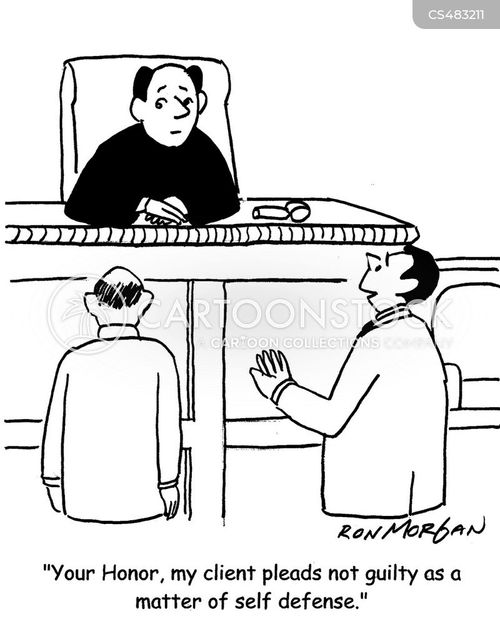 Not Guilty Cartoons and Comics - funny pictures from CartoonStock