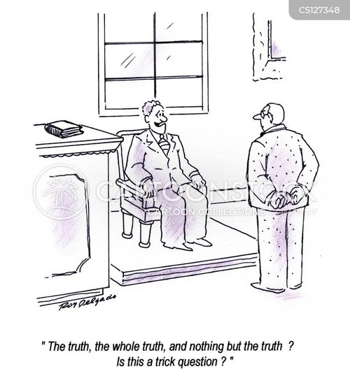 Nothing But The Truth Cartoons and Comics - funny pictures from ...