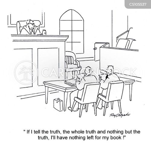 Tell The Truth Cartoons and Comics - funny pictures from CartoonStock