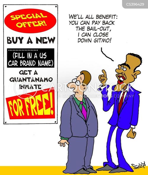Gitmo Cartoons and Comics - funny pictures from CartoonStock