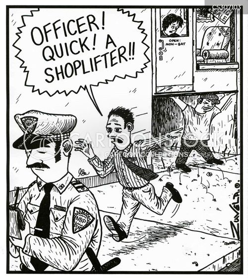 Mall Cop Cartoons and Comics - funny pictures from CartoonStock