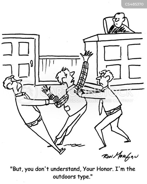 Sentencing Hearing Cartoons and Comics - funny pictures from CartoonStock