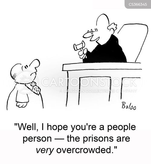 Prison Overcrowding Cartoons and Comics - funny pictures from CartoonStock