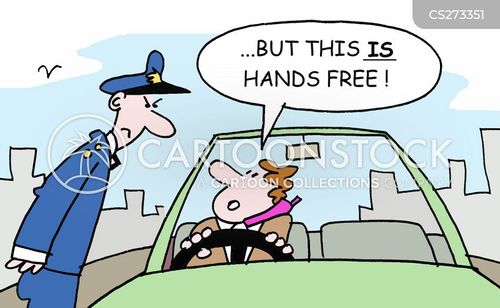 Hands-free Technology Cartoons and Comics - funny pictures from ...