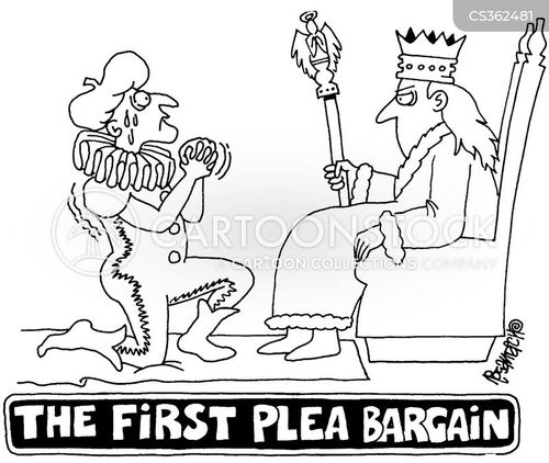 Plea Bargaining Cartoons and Comics - funny pictures from CartoonStock