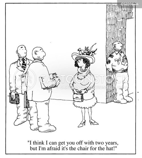 Plea Bargaining Cartoons and Comics - funny pictures from CartoonStock