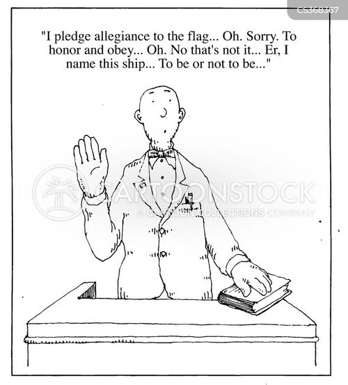 Court Oath Cartoons and Comics - funny pictures from CartoonStock