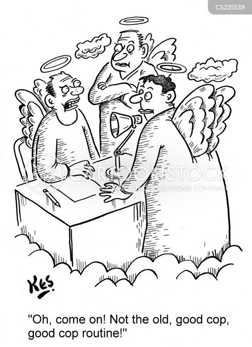 Good Cop Gone Bad Cartoons and Comics - funny pictures from CartoonStock