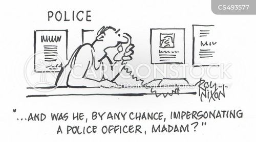 Impersonating Cartoons and Comics - funny pictures from CartoonStock